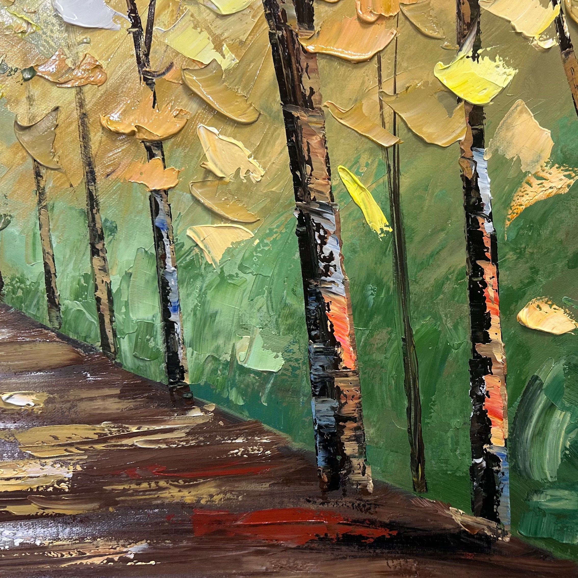 Forest Strolls Painting
